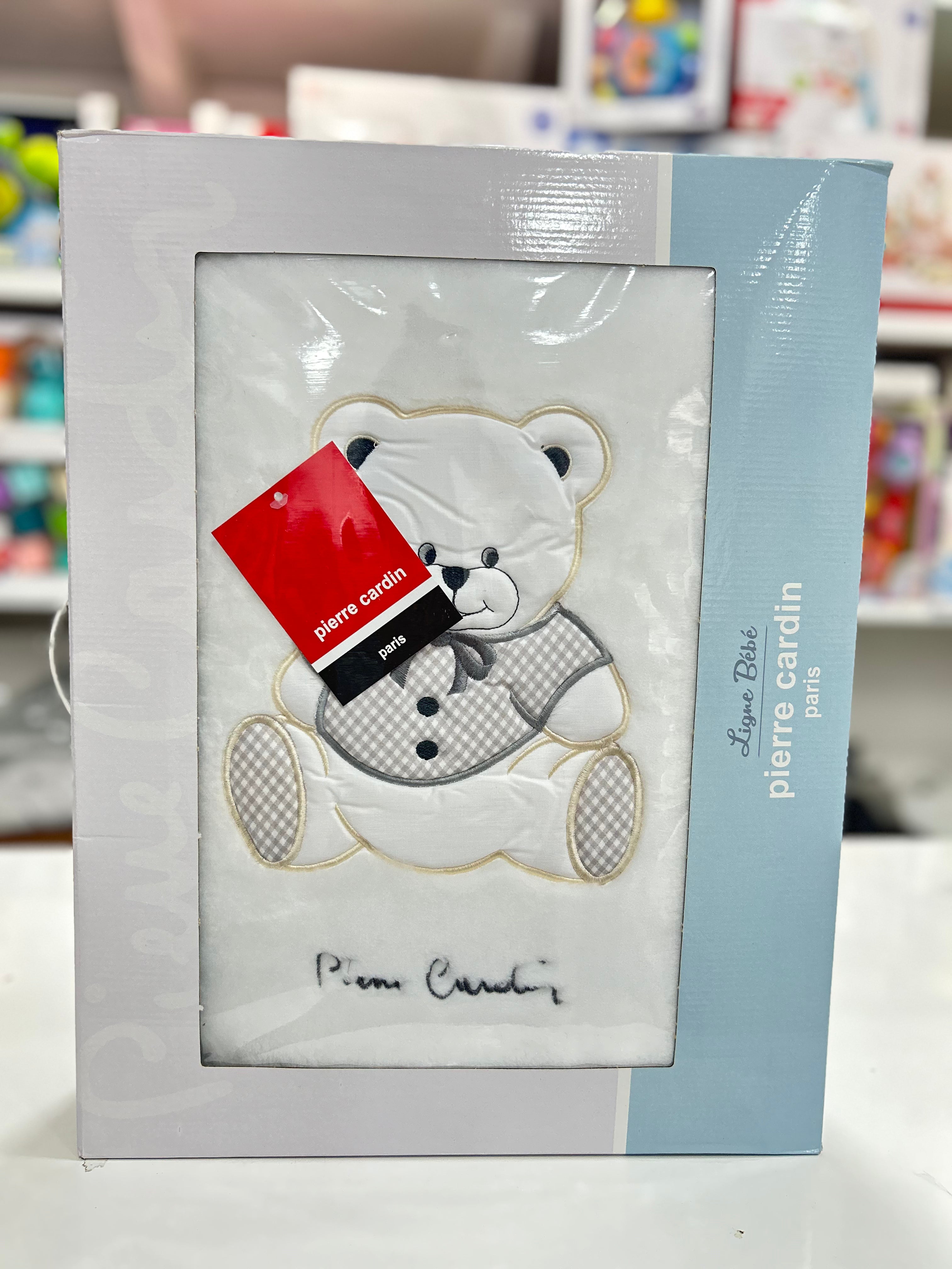 Couverture bébé nancy 110×140 – Pierre Cardin gris - site dédié au bébé ...