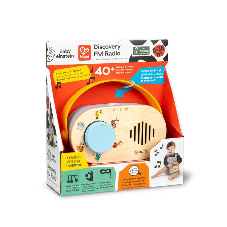 Hape Radio Magic Touch multicolore – Babyboss.ma