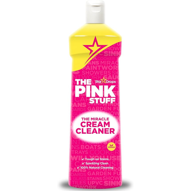 The Pink Stuff Nettoyant Crème Miracle 500 ml – Nettoyage Puissant ...